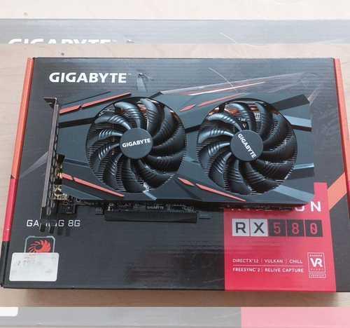 Gigabyte RX580 Gaming 8GB rev 2.0