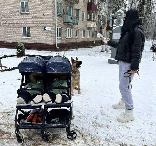 Коляска для двойни или погодок