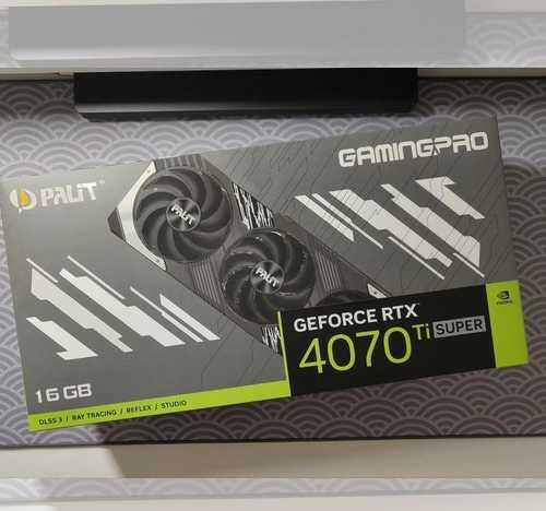 Видеокарта rtx 4070ti super Palit GamingPro