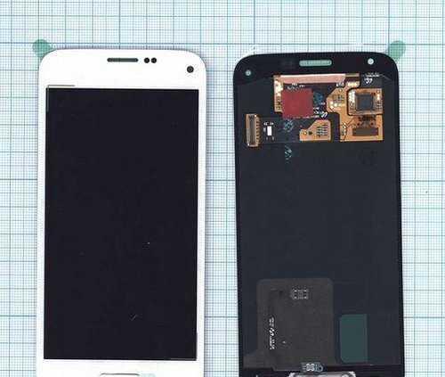 Модуль для Samsung Galaxy S5 mini SM-G800F белый