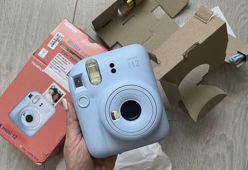 Плёночный фотоаппарат instax mini 12 blue