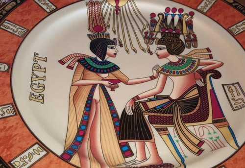 Большая тарелка блюдо(Египет)