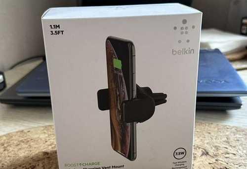 Беспроводная зарядка iPhone автомобильная Belkin