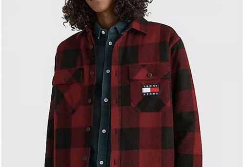 Tommy hilfiger куртка рубашка в клетку оригинал