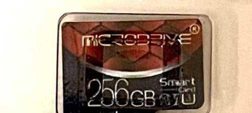 Качественная Micro SD TF карта 256 GB для видео