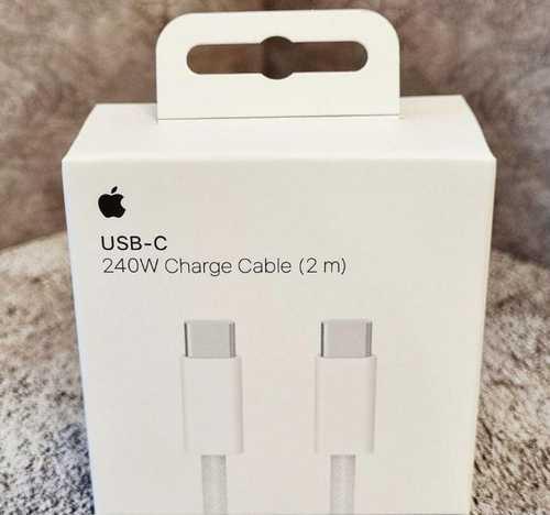 Провод USB-C USB-C Apple плетёный 2m 240w (новый)