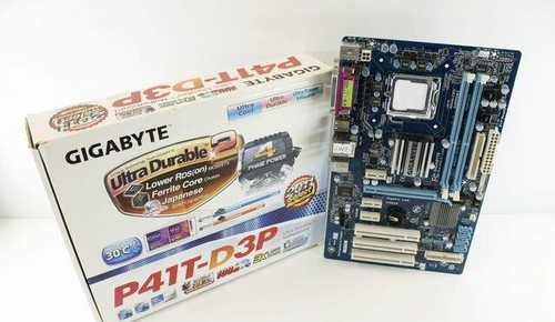 Материнская плата (775) Gigabyte GA-P41T-D3P