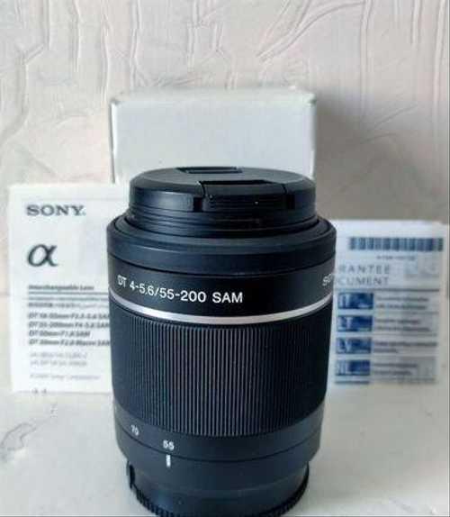 Объектив Sony DT55-200/4-5,6 SAM -II / SAL55200-2