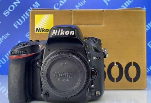 Nikon D600 body (пробег 28600) sn:1158