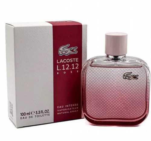 Парфюм Lacoste L.12.12. Rose Eau Intense 100 мл Ла