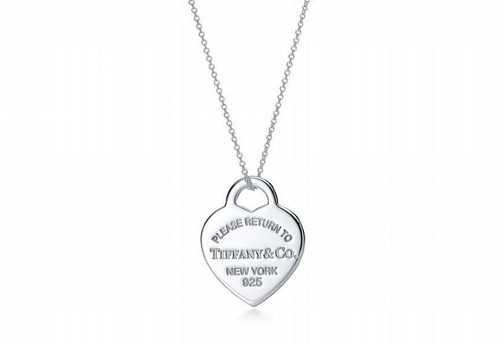 Tiffany & Co колье сердце Heart Tag