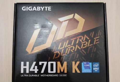 Материнская плата gigabyte H470M K LGA 1200