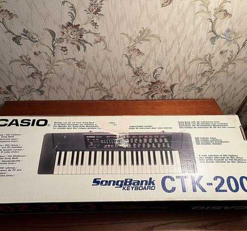 Синтезатор Casio ctk-200 Япония