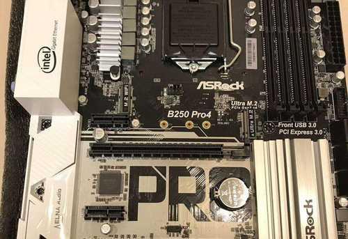 Материнская плата asrock b250 pro4