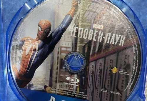 Spider man ps4 диск