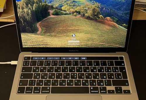 MacBook Pro 13 (2020), 512 ГБ, Core i7, 2.3 ГГц, RAM 16 ГБ, Intel Iris Plus Graphics