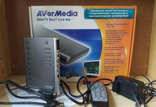 Тв приставка Avermedia avertv box7 live Комплект