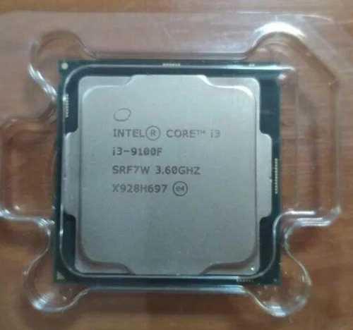 Процессор Intel core i3 9100f