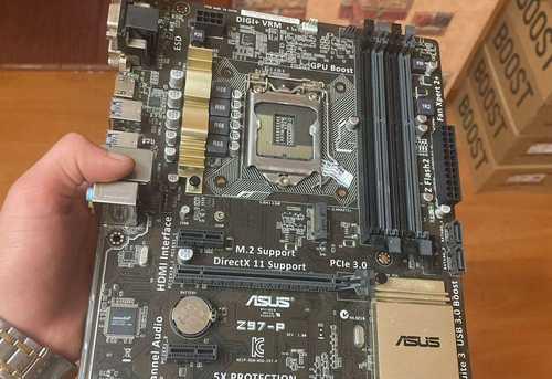 Материнская плата asus Z97-P