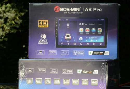 Магнитола 2din 9 дюйм BOS-mini A3