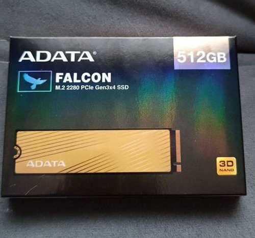 Ssd m2 накопитель adata Falcon 512 gb