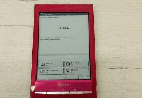 Электронная книга Sony PRS-T1 красная