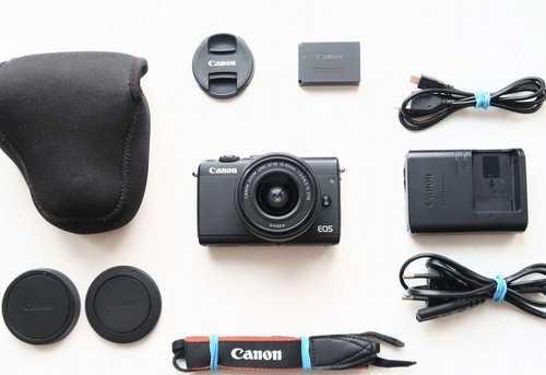 Фотоаппарат Canon M100 (24Мп) + 15-45 IS STM