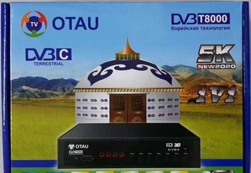 Цифровая приставка "otau" 5K (DVB-T8000) метал