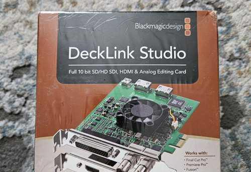 Карта ввода/вывода Blackmagic DeckLink Studio 2