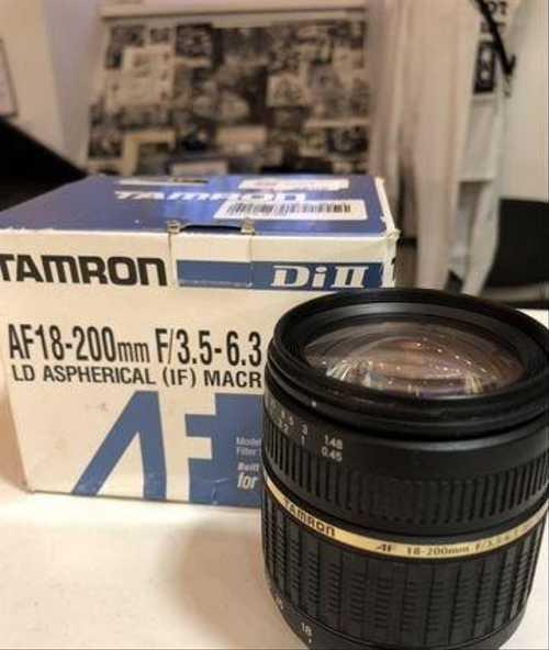 Объектив Tamron AF 3,5-6,3 на запчасти