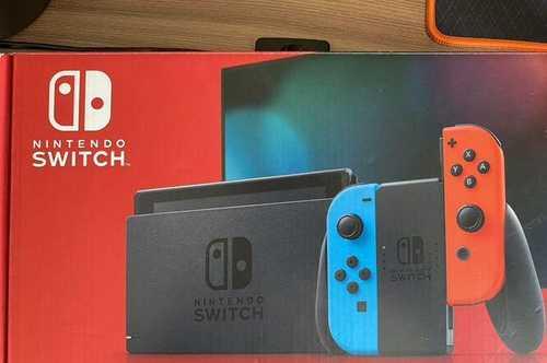 Nintendo switch + 2 игры
