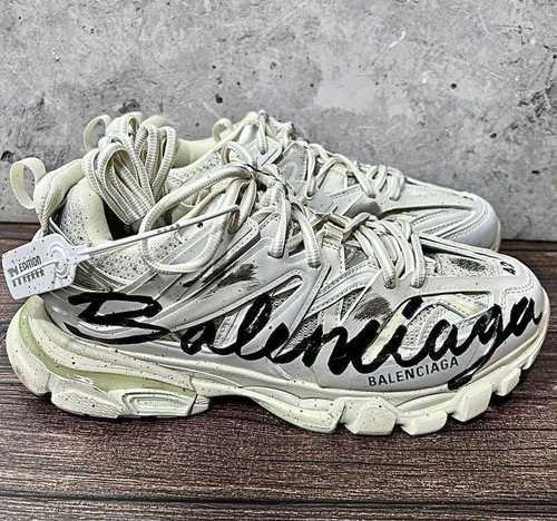 Кроссовки мужские Balenciaga Track белые