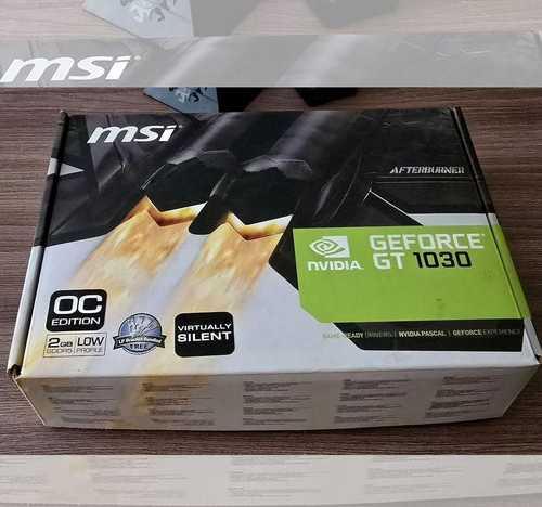 MSI GT 1030 low profile