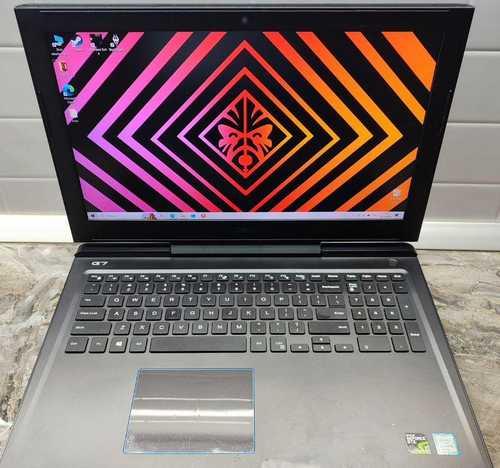 Игровой топ Dell G7 i5-8300H/GTX1060-6GB/SSD512/16