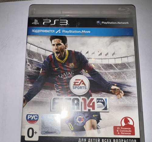 Диск FIFA 14 на PlayStation3(PS3)