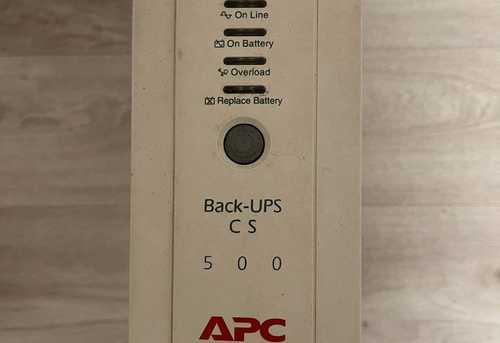 Ибп APC Back-UPS CS 500