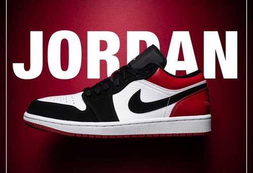 Air Jordan 1 Low "Black Toe"