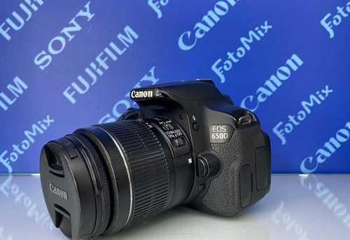 Canon 650D kit (9678кадров) sn8402