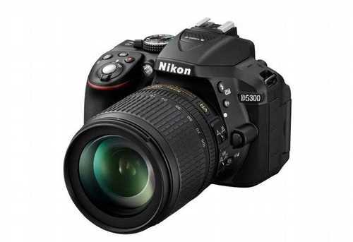 Зеркальный фотоаппарат nikon d5300 + kit 18-140