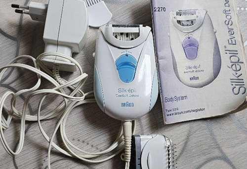 Эпилятор braun silk epil eversoft deluxe