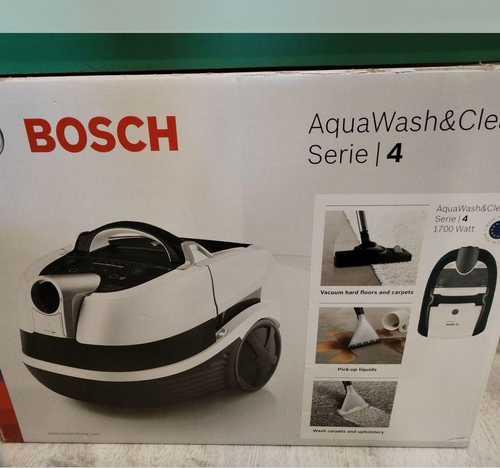 Моющий пылесос bosch aqua Wash serie 4