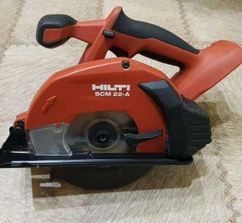 Циркулярная пила на аккумуляторе hilti SCM 22-A