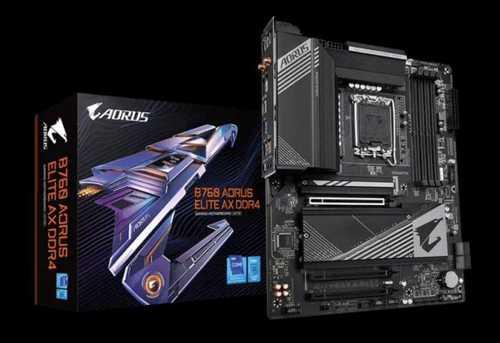 Gigabyte B760 Aorus Elite AX DDR4 +12100 (без F)