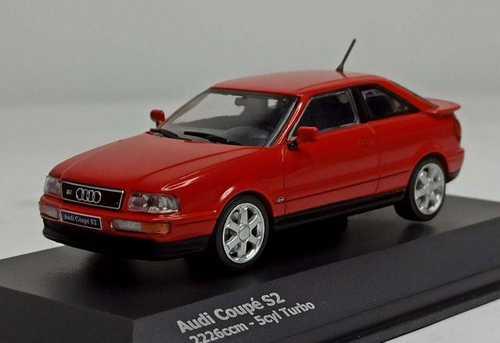 Audi Coupe S2 (B4) Red 1:43 Solido