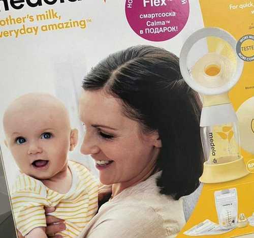 Молокоотсос medela swing flex электрический