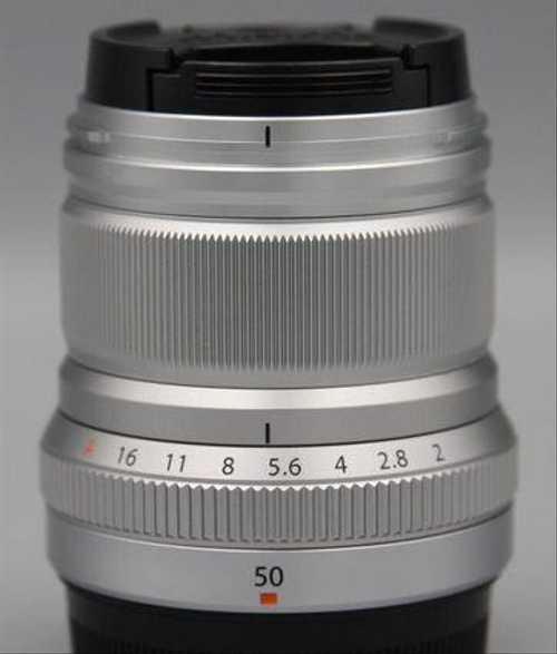 Fujifilm XF 50mm f/2 R WR Silver (like new)
