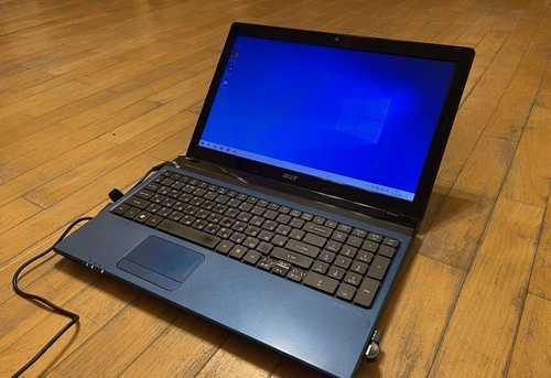 Ноутбук Acer Aspire 5750g SSD 16/128 core i3