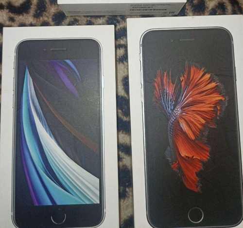 Коробка от iPhone 6s 64gb, SE 128gb, AirPods
