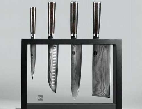Набор ножей из дамасской стали Xiaomi Huo Hou