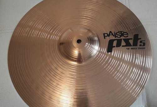 Тарелка Paiste 5 rock crash 16